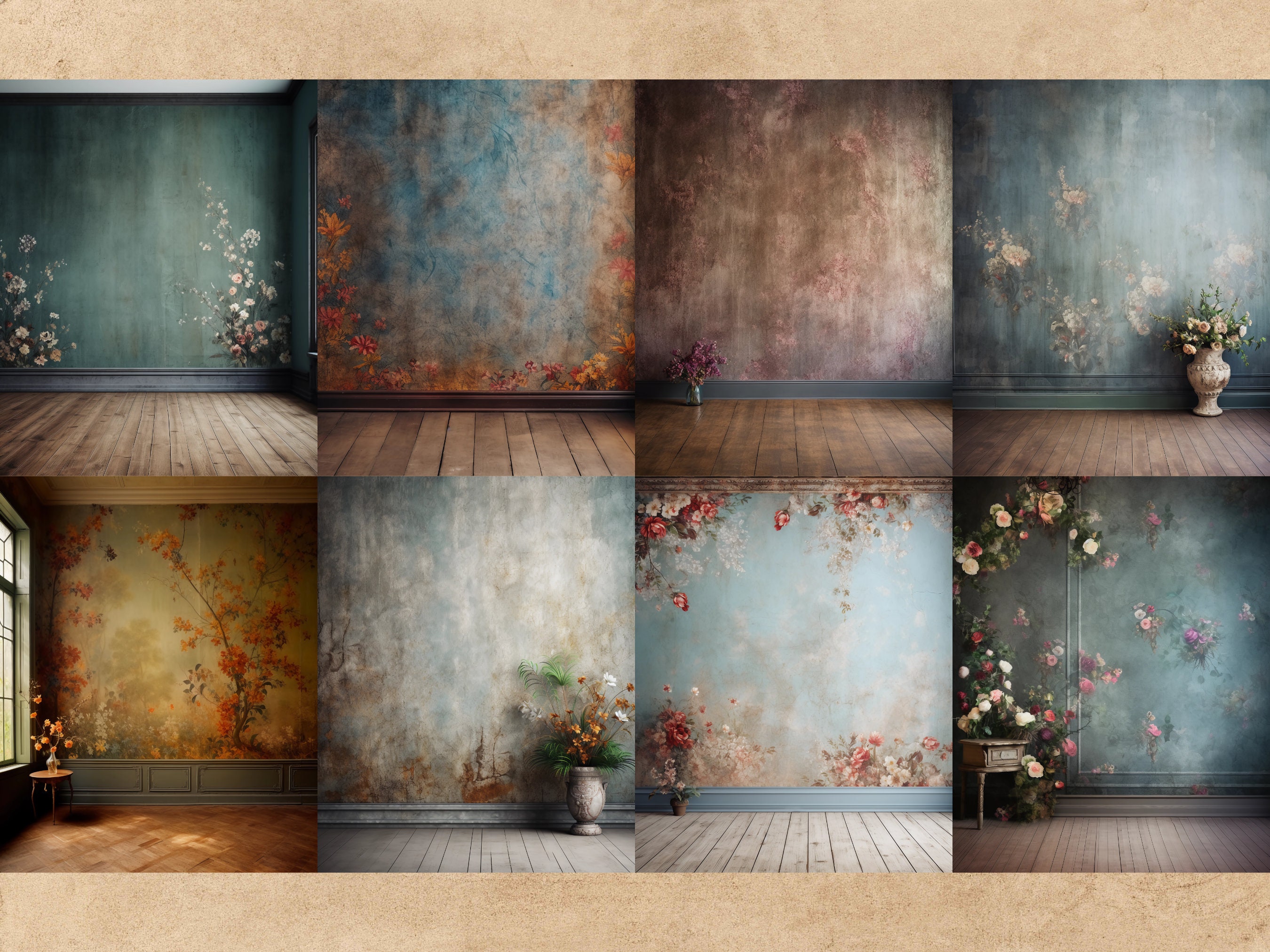 25 Fine Art Textured Digital Backdrops Maternity Boudoir - Etsy