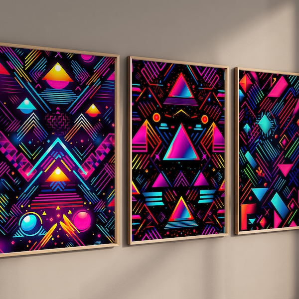 80s Art Print - Etsy