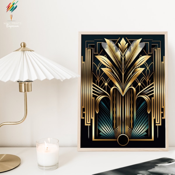 Art Deco Prints - Etsy