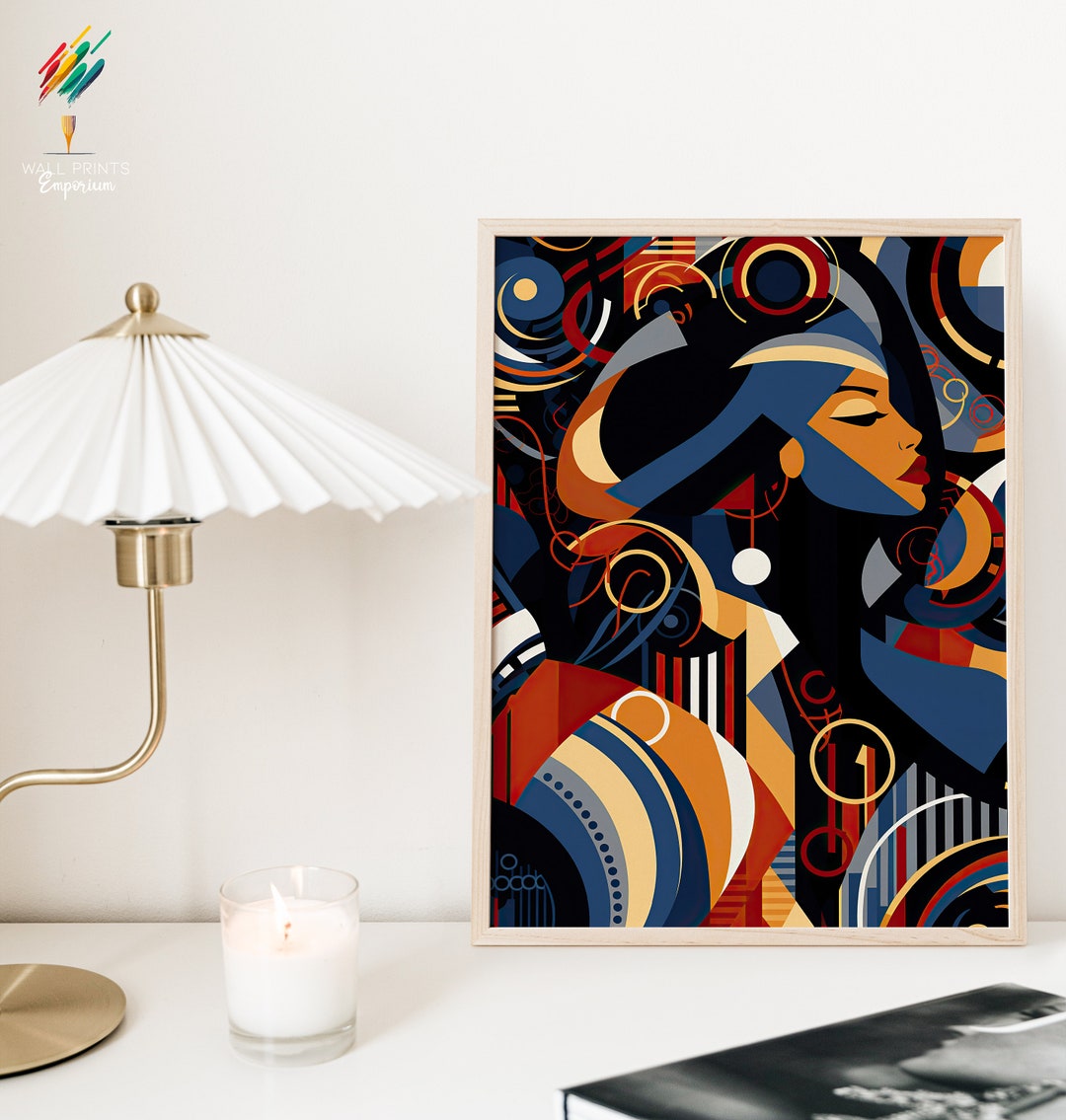 Harlem Renaissance Print, 1920s New York City Art Deco Prints, Abstract ...