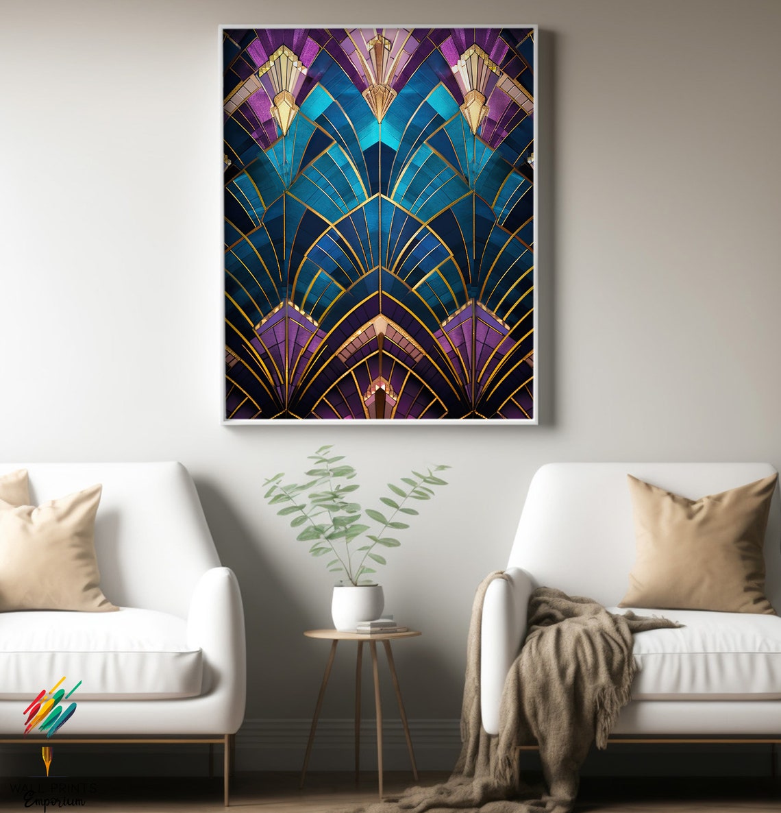 10 Piece Set Art Deco Wall Decor Printable Art Deco Print - Etsy