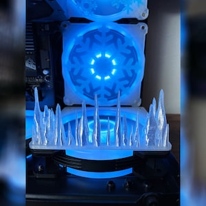 Ice Mod RGB Fan Frame Cover: 3D PC Gaming Accessories - Etsy