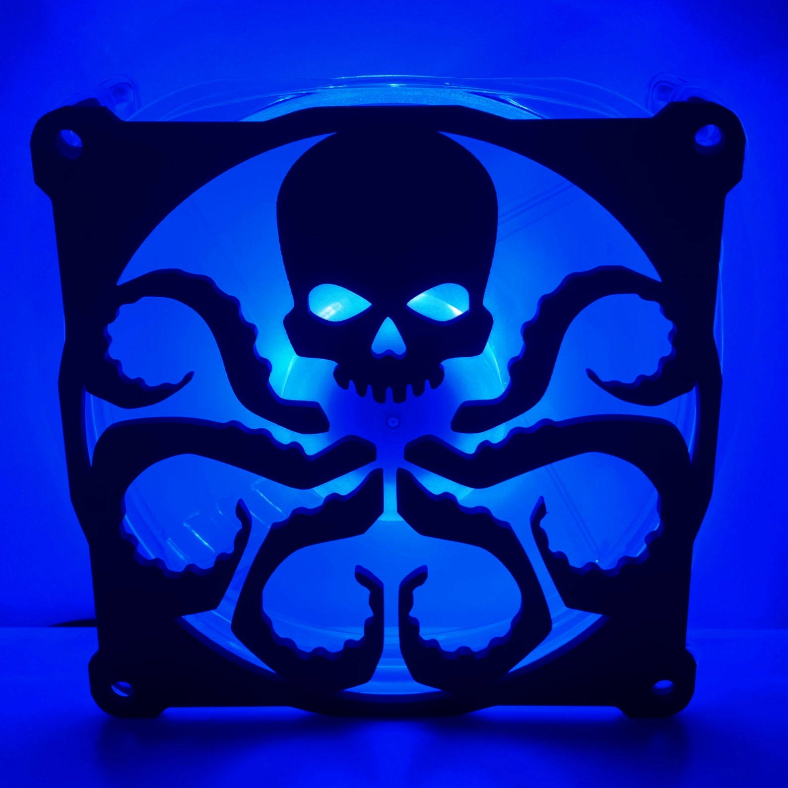 HYDRA RGB Fan Grill: Custom 3D Printed PC Mod - 120mm - Etsy