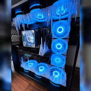 Ice Mod RGB Fan Frame Cover: 3D PC Gaming Accessories - Etsy