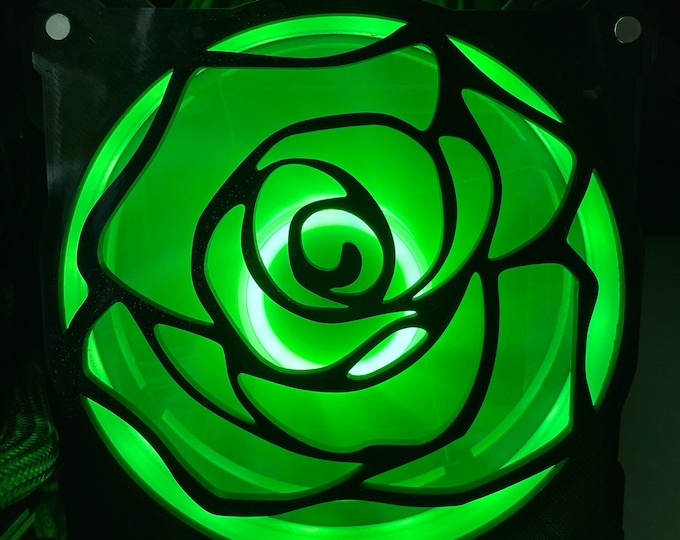 Rounded Sakura Flower - PC Fan Shroud/ Grill /cover - 120mm, 140 Mm ...