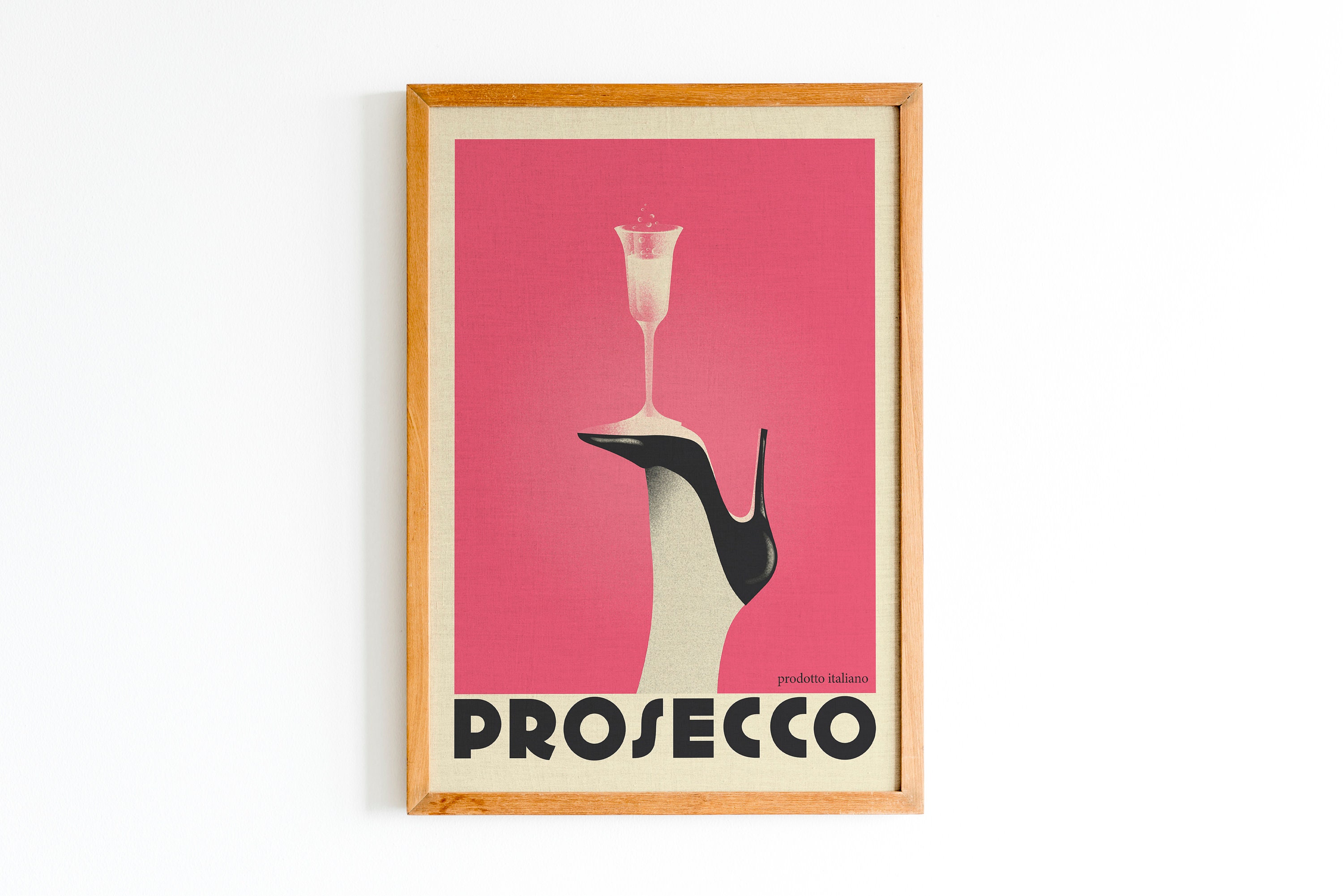 Prosecco Print, Wall Art, Cocktail Poster, Living Room Wall Art ...