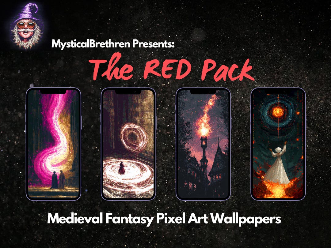 Medieval Fantasy Pixel Art Wallpaper - the RED Pack - 1080p Full HD for ...