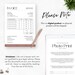 Photography Template Bundle for Photographer Template Set Wedding ...