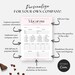 Macarons Order Sheet Template, Clean Home Bakery Order Form Editable ...