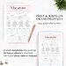 Macarons Order Sheet Template, Clean Home Bakery Order Form Editable ...