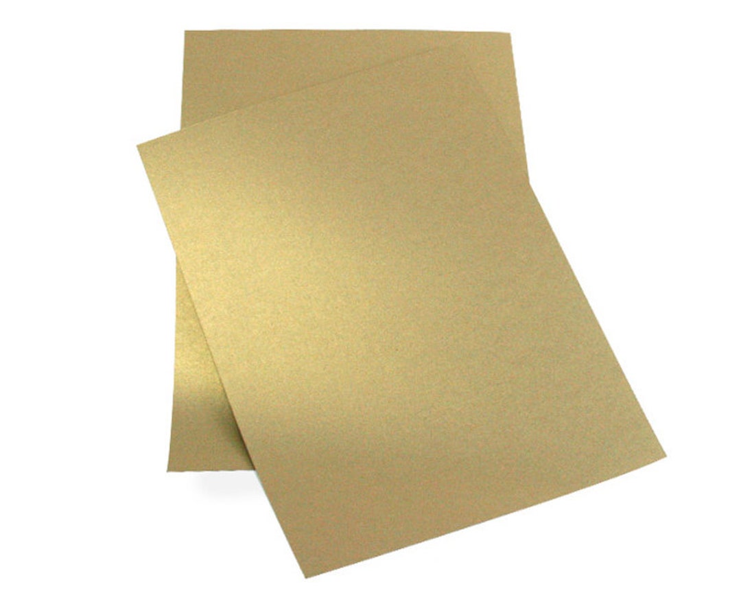 A4 Antique Gold Pearl Shimmer Card, Double Sided, 230gsm - Etsy