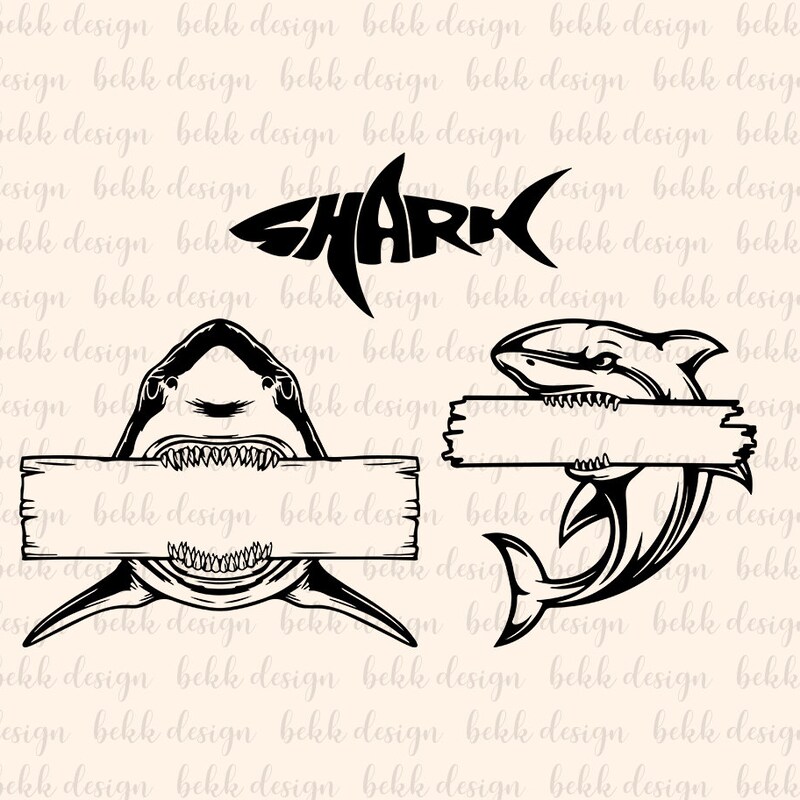 Shark Svg - Etsy