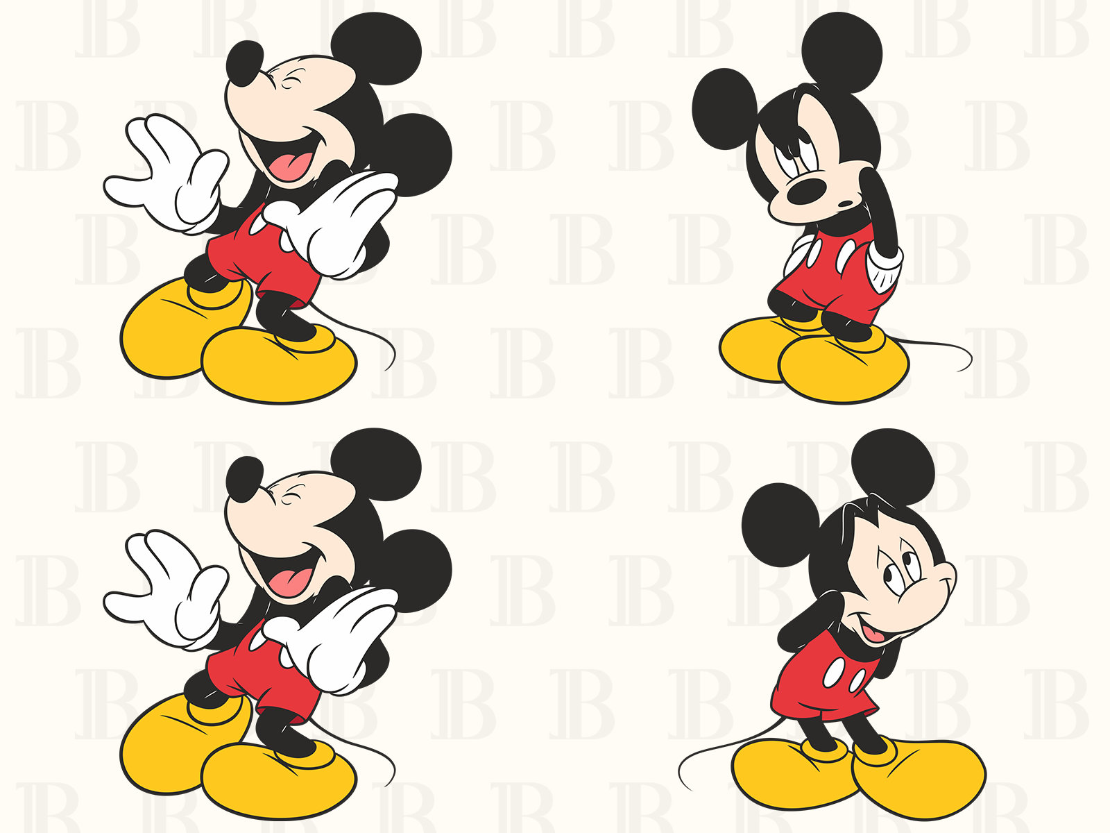 Mickey Mouse SVG Bundle Layered Head Svg Birthday Tshirt Svg - Etsy