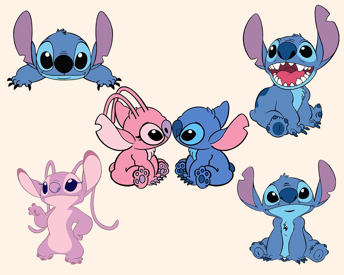 Stitch Bundle Layered SVG Cut Files for Cricut and - Etsy