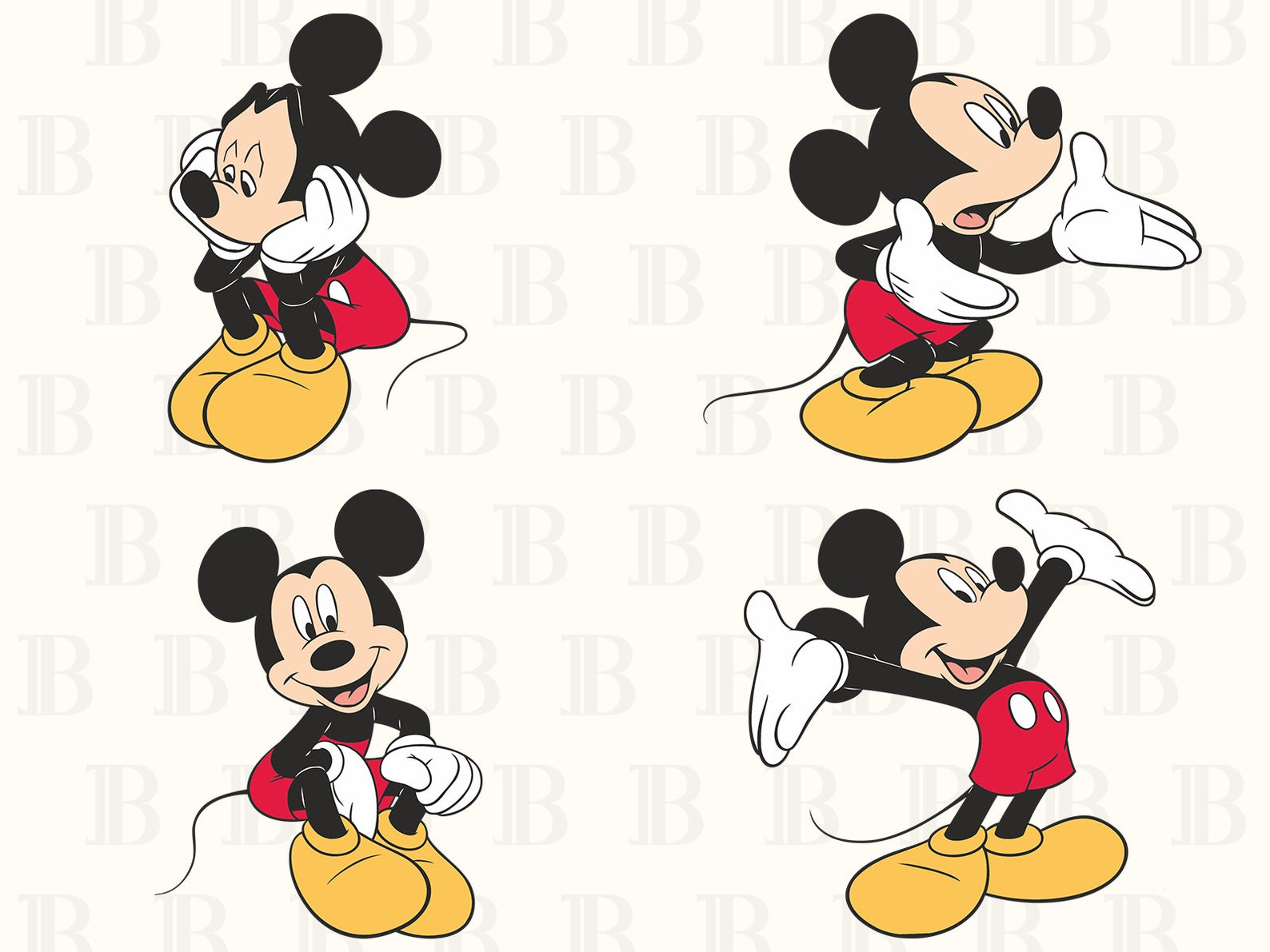Mickey Mouse SVG Bundle Layered Head Svg Birthday Tshirt Svg - Etsy UK