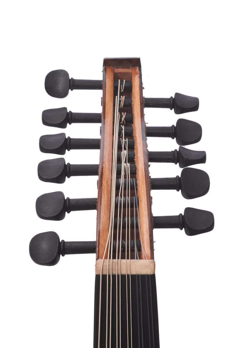Turkish Oud Made by Enver Asaf | Mahogany Handmade Oud With Internal ...