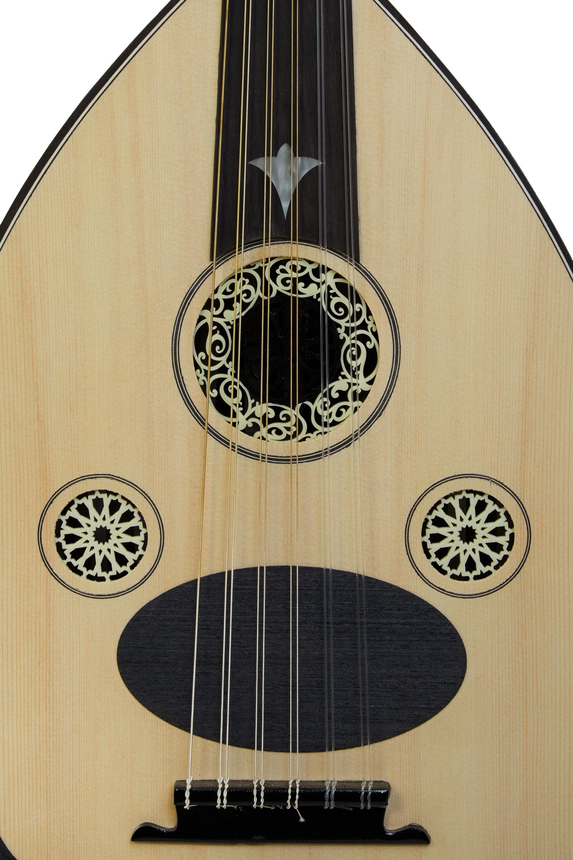 Turkish Oud Made by Enver Asaf | Walnut Wood Handmade Oud With Internal ...