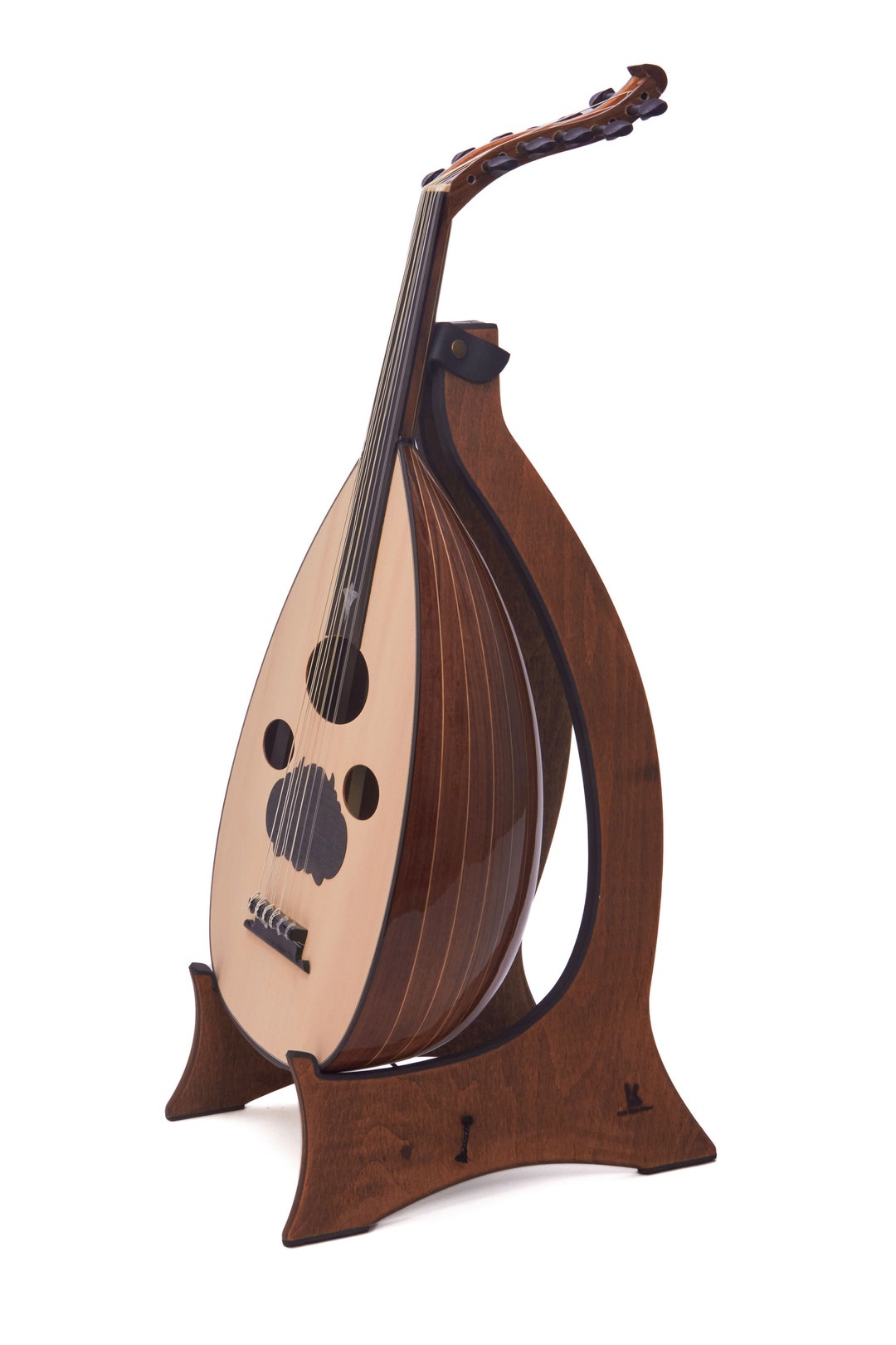 Arabic Oud With Internal Pick up by Enver Asaf | Walnut Handmade Oud ...