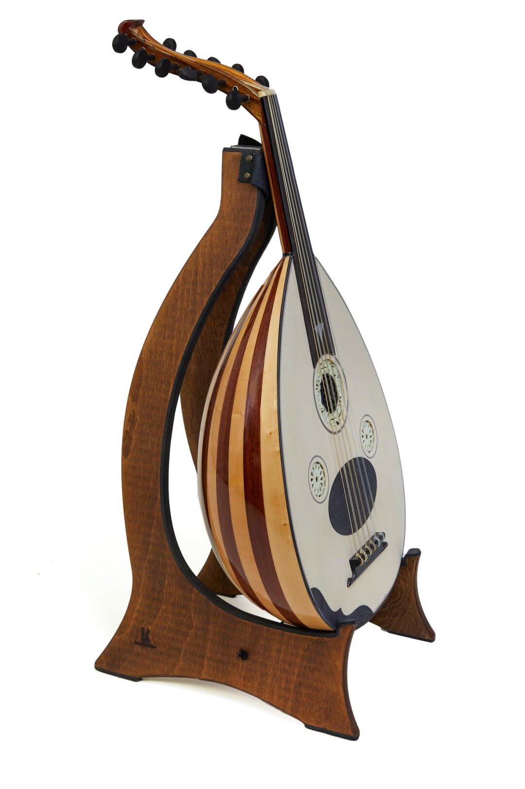 Turkish Oud by Enver Asaf | Maple & Mahogany Wood | Handmade Oud With ...