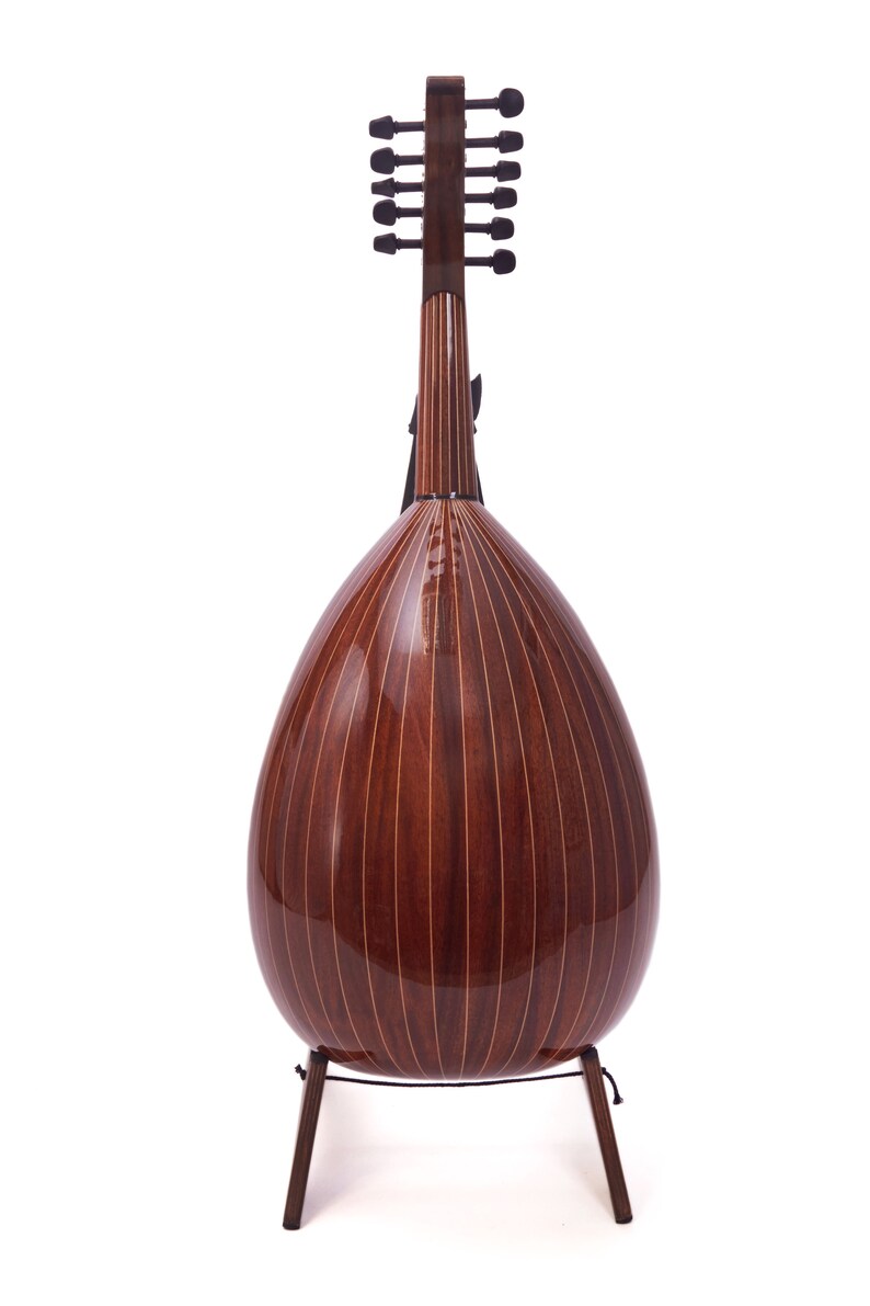 Turkish Oud Made by Enver Asaf | Mahogany Handmade Oud With Internal ...