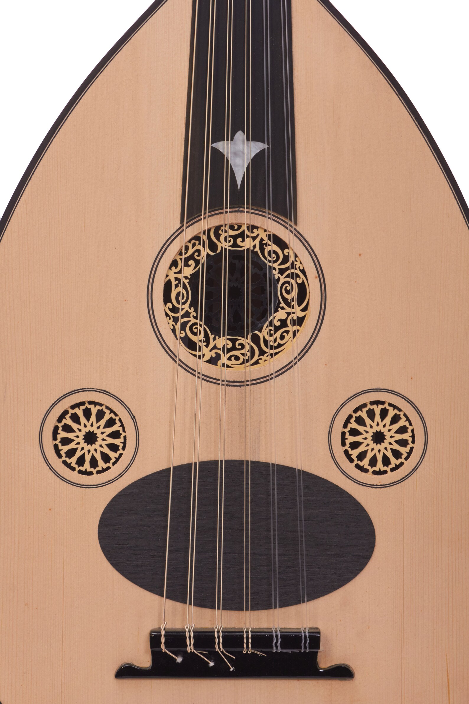Turkish Oud Made by Enver Asaf | Mahogany Handmade Oud With Internal ...