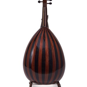 Turkish Oud With Pickup by Enver Asaf | Black Mahogany | Handmade ...