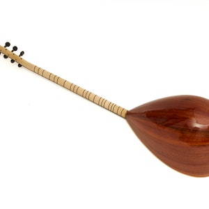 Premium Turkish Long Neck Saz / Bağlama Mahogany - Etsy