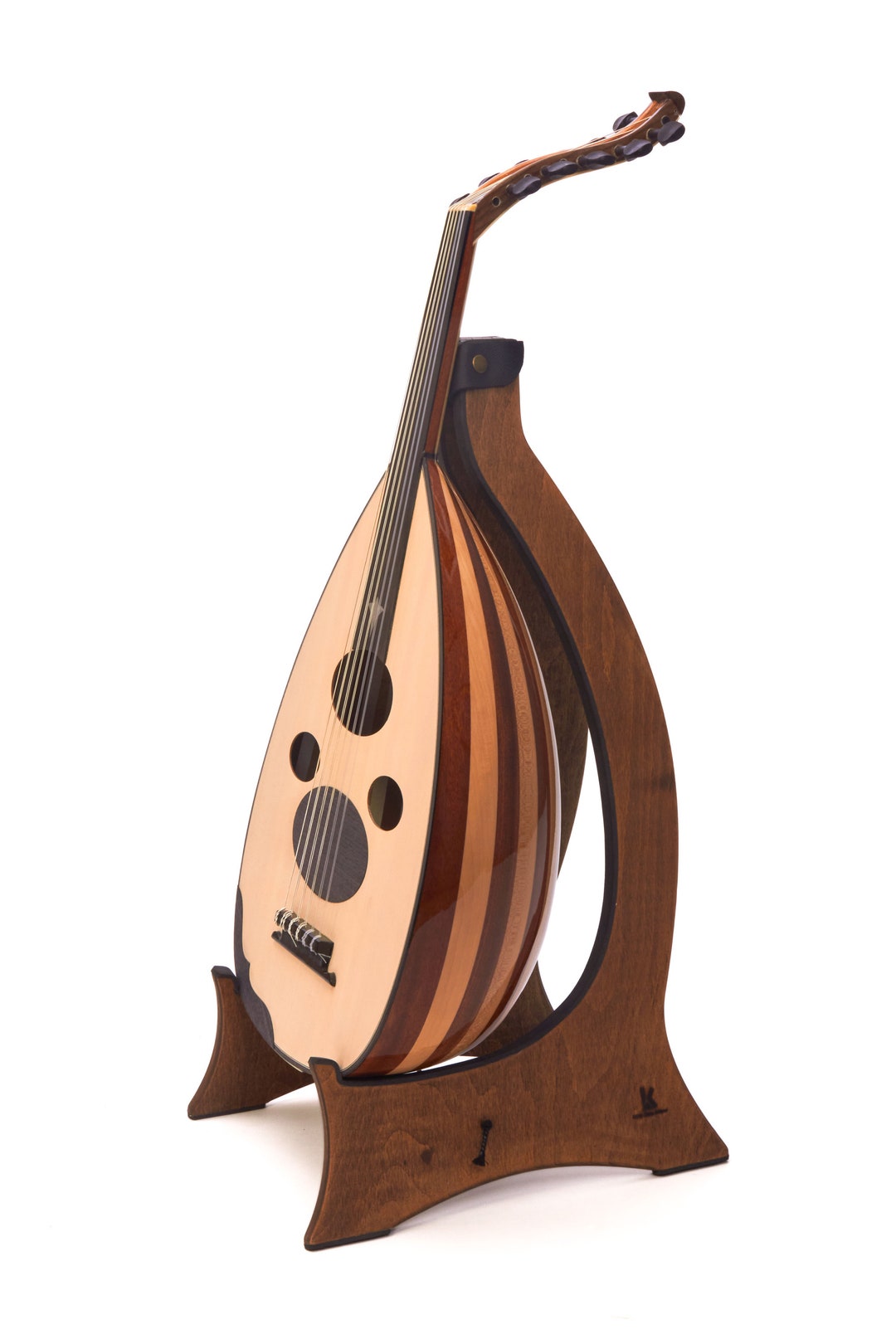 Arabic Oud Made by Enver Asaf | Maple & Mahogany Handmade Oud With ...