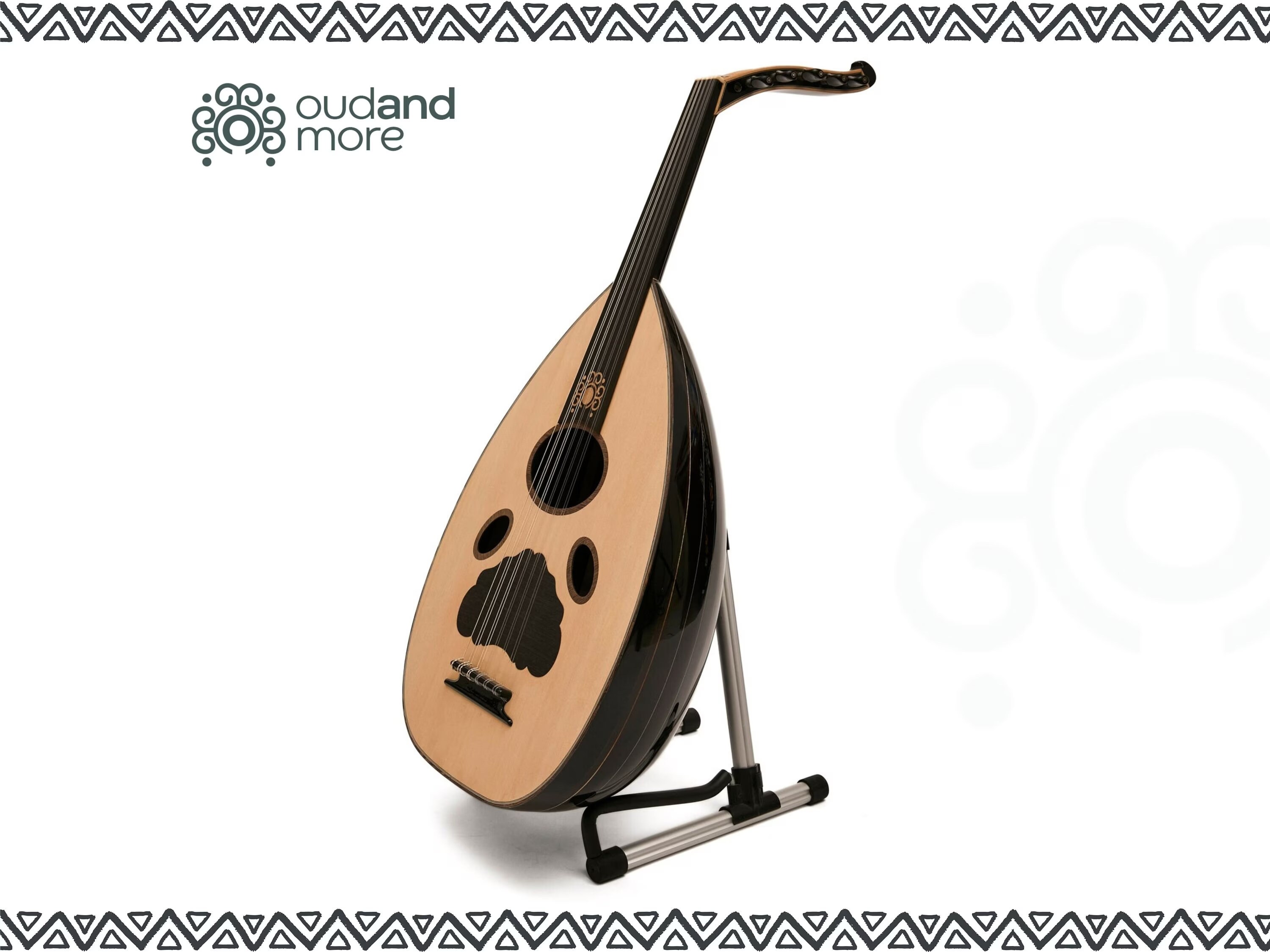Oudandmore Arabic All in One Oud Set Arabic Oud Extra Strings Padded ...