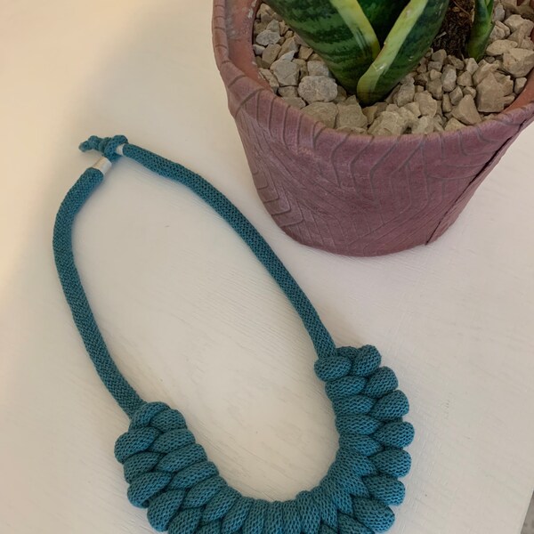 Knot Rope Necklace - Etsy