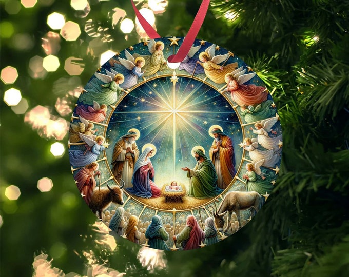 German Christmas Nativity Pyramid Weihnachts Design 7952 3 Tier Etsy