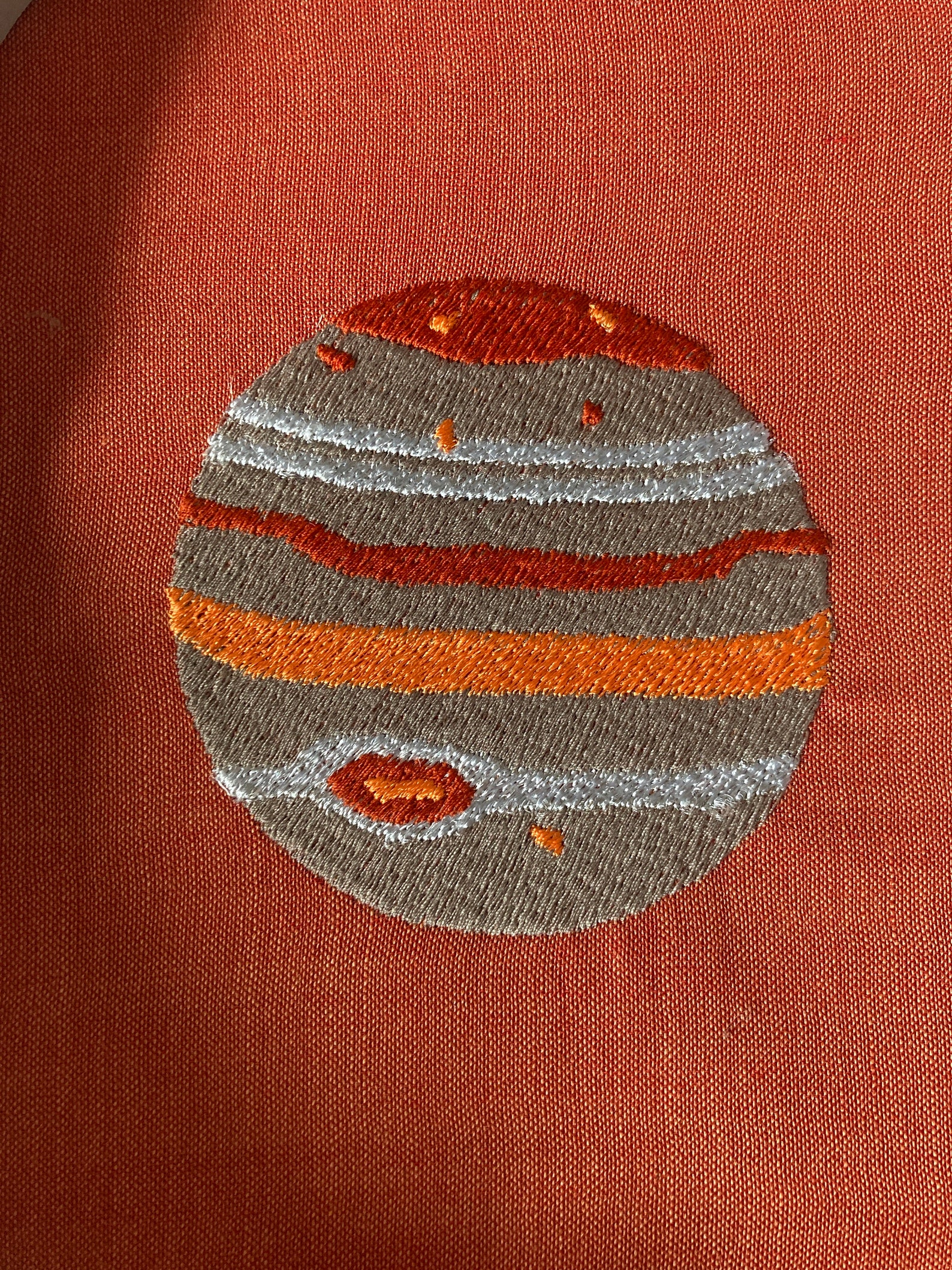 Planet Jupiter Embroidery Design, 2 Size, Digital File - Etsy
