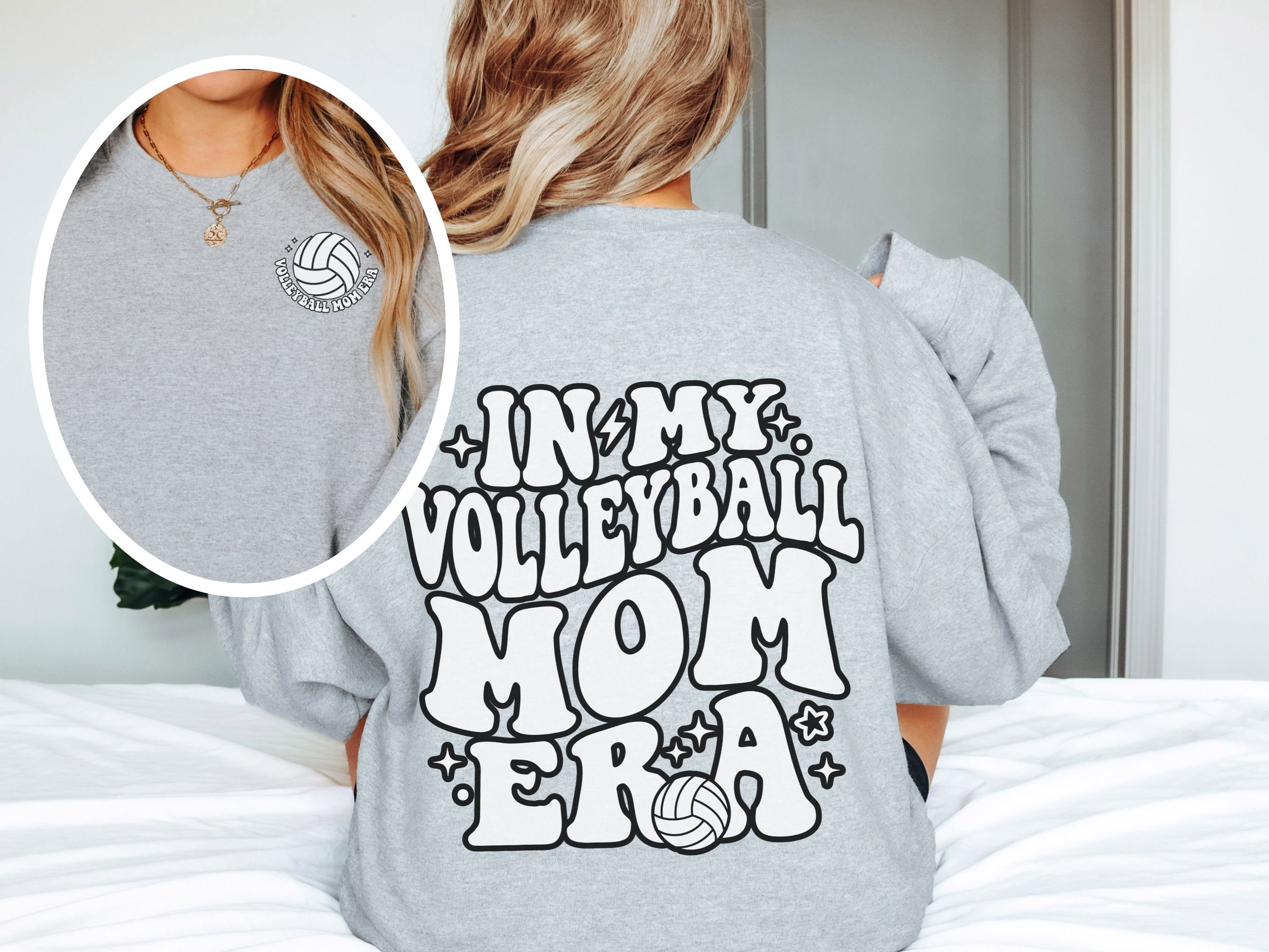 In My Volleyball Mom Era Sweatshirt Volleyball Mom - Etsy