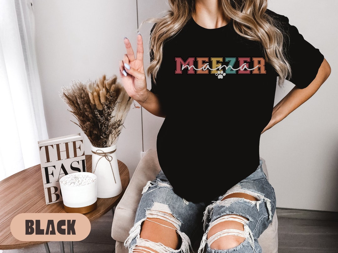 Retro Meezer Cat Mom Shirt, Gift for Siamese Cat Owner, Siamese Lover ...