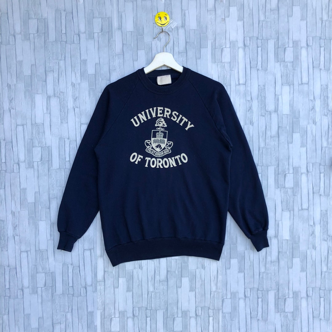 Vintage the University of Toronto Sweatshirt Big Logo Spellout Jumper ...