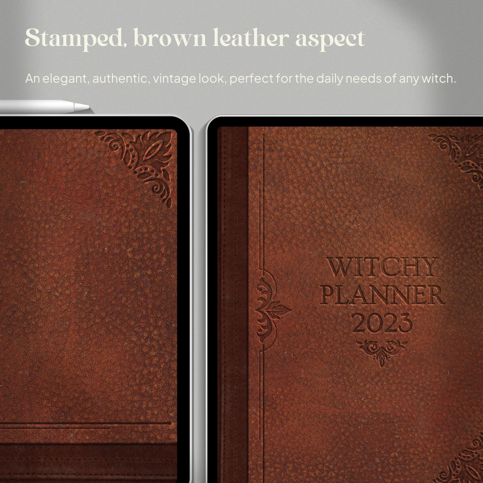 Witchy Digital Planner Covers Goodnotes Cover iPad Planner Cover Witchy ...