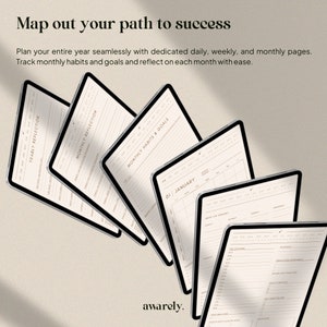 Undated Light ADHD Digital Planner: Daily, Weekly, Goals (goodnotes ...