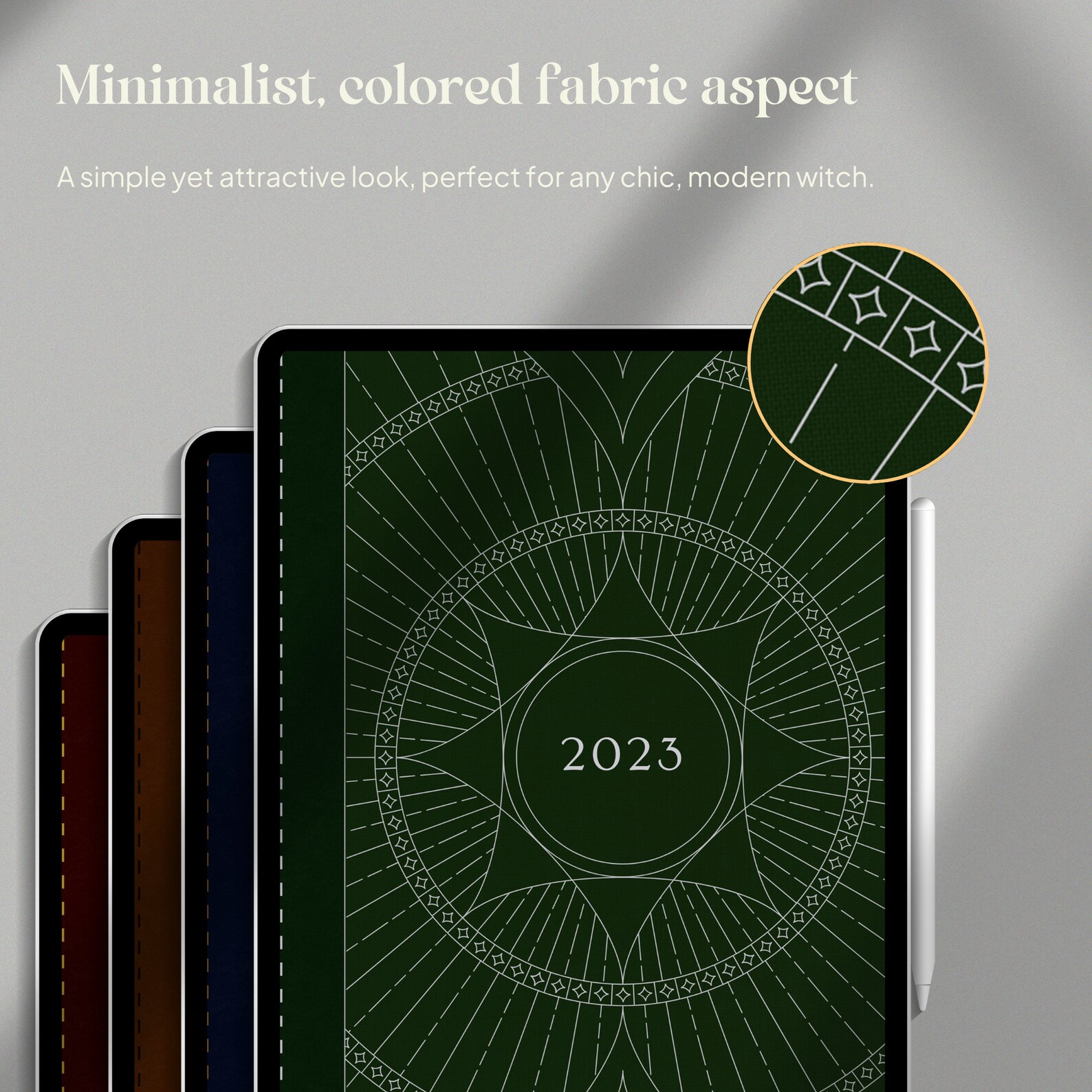 Witchy Digital Planner Covers Goodnotes Cover iPad Planner Cover Witchy ...