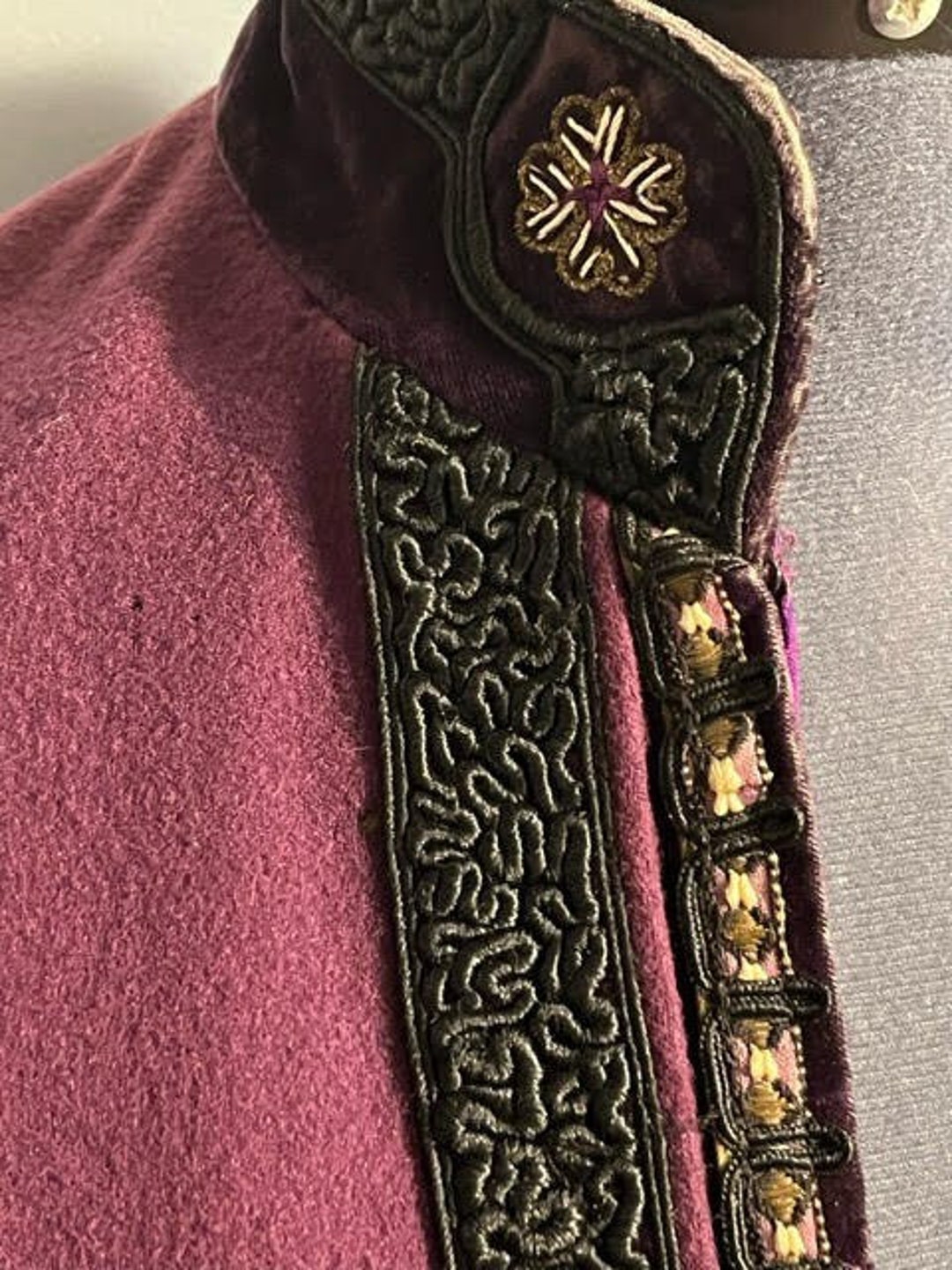 Victorian Wool Jacket - Etsy