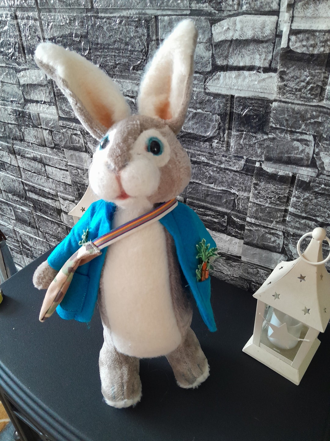 MADE TO ORDER Peter Rabbit Soft Sculpture Figurine Collectable Art ...