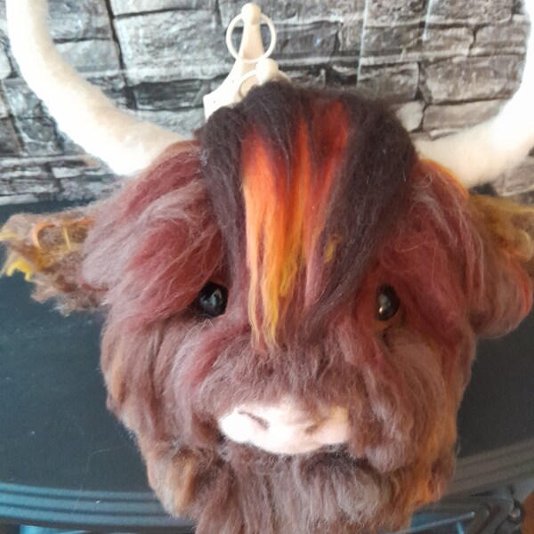 Highland Cow Mount - Etsy