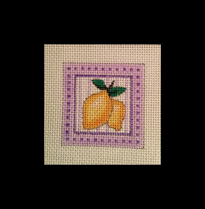 Mini Super Cute Bag Charms, Versatile, Needlepoint Hand Painted Canvas ...