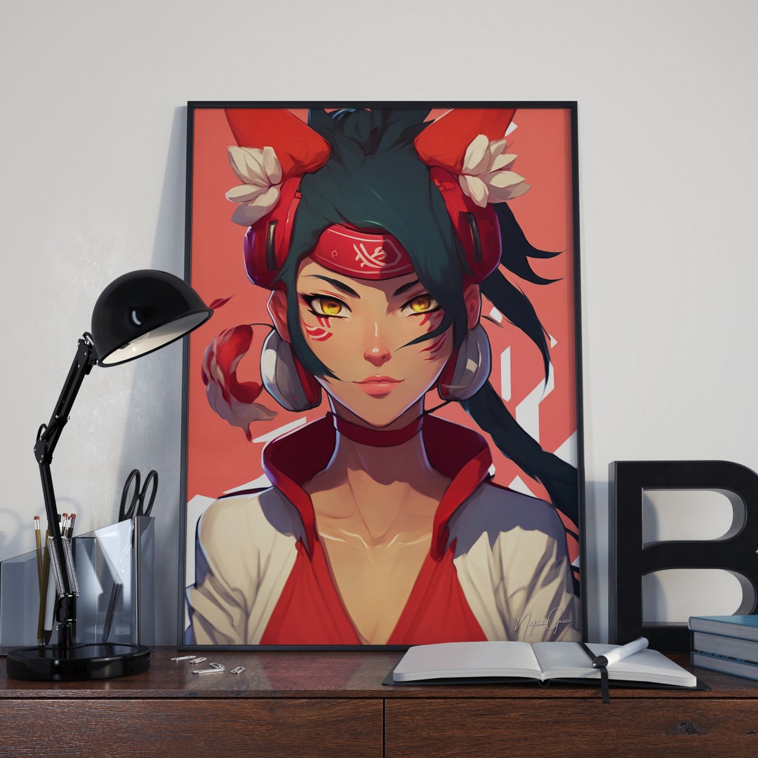 Overwatch 2 Kiriko Concept Fan Art: Elevate Your Gaming Den - Etsy