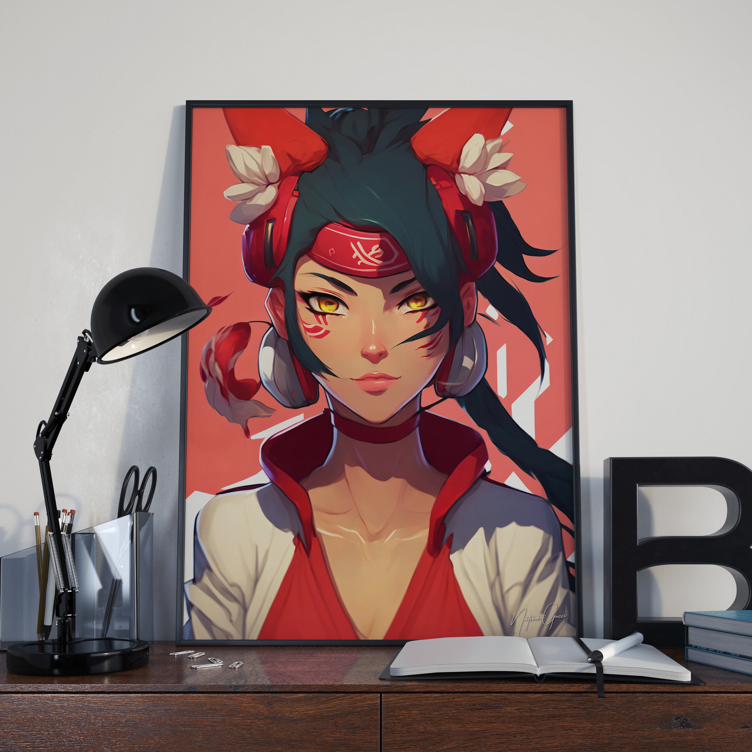 Kiriko Fan Art Poster: Gaming Room Decor (digital Download) - Etsy