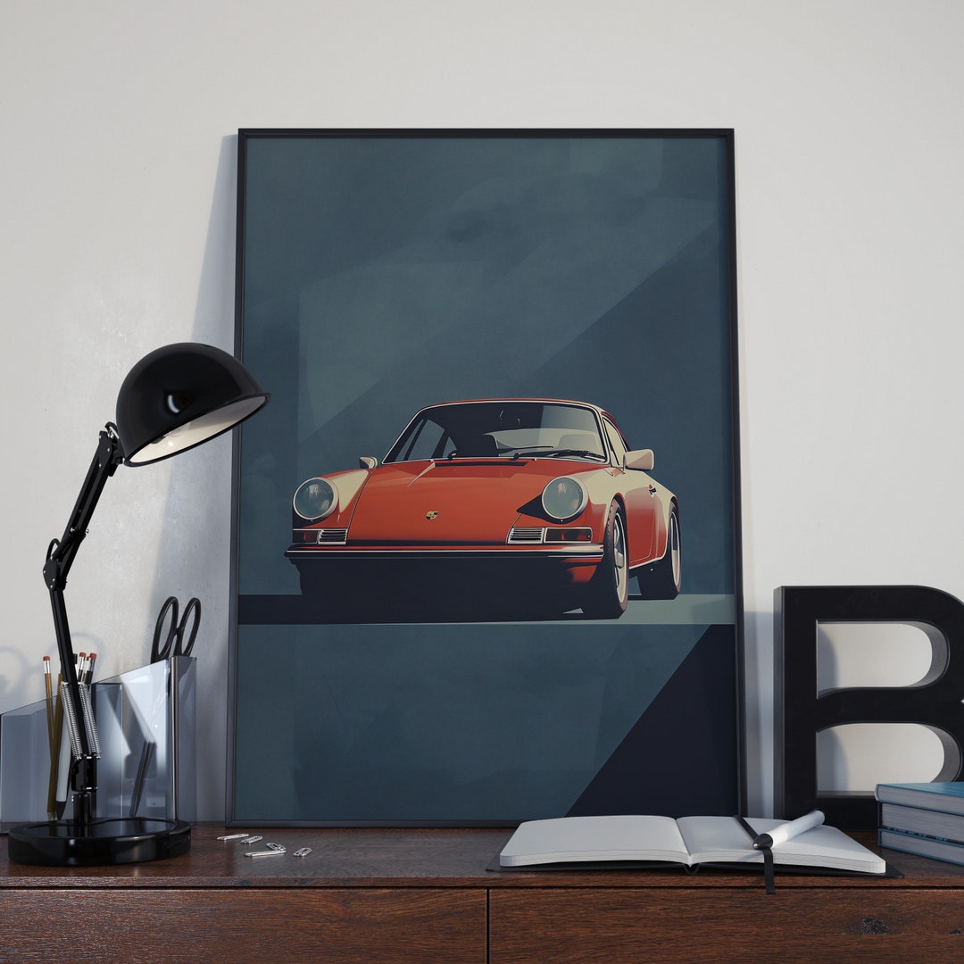 Porsche Wall Art Porsche Poster Digital Print Poster DIGITAL DOWNLOAD ...