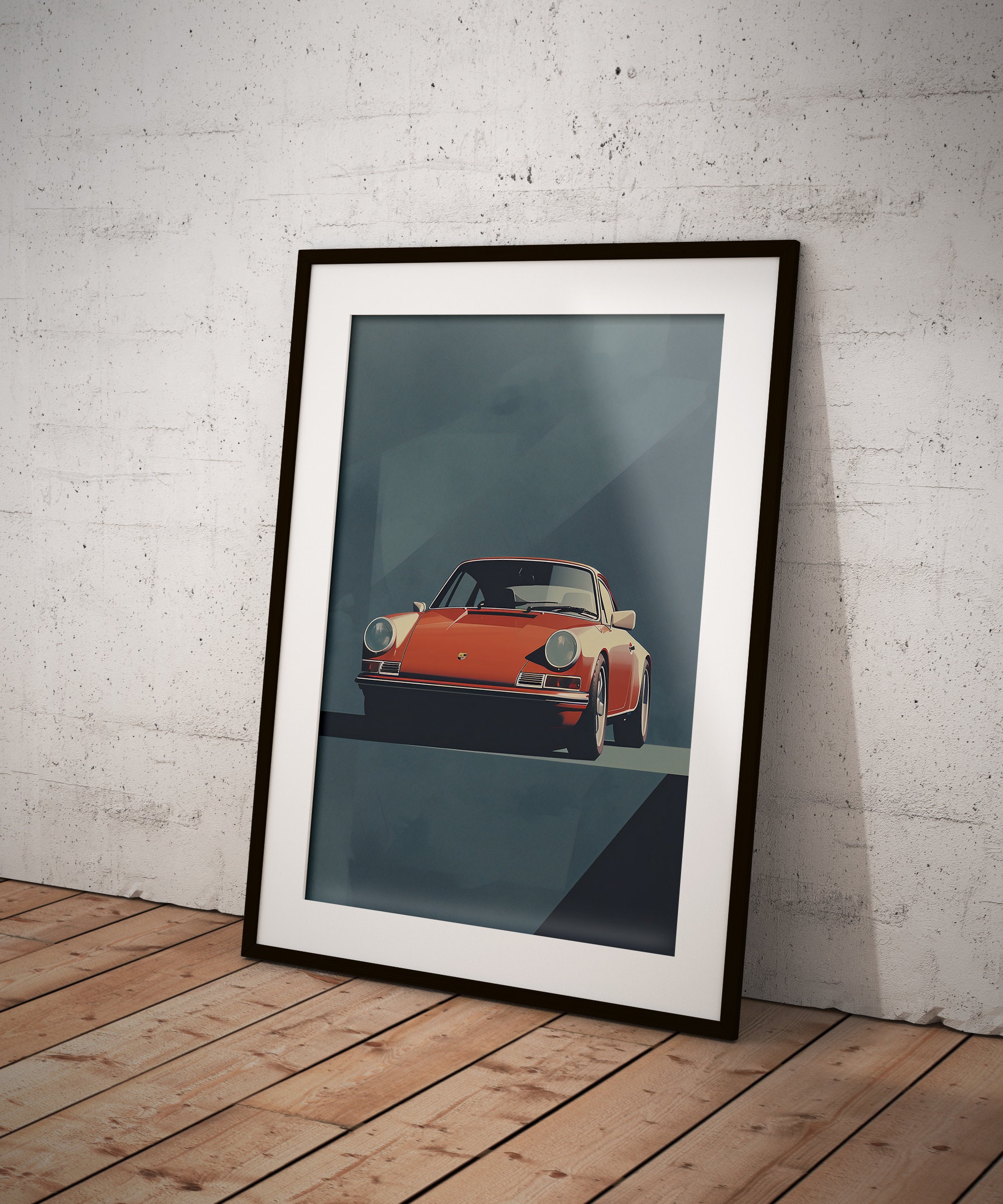 Porsche Wall Art | Classic Porsche Poster, Digital Print Poster ...