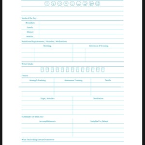 Basic Aqua Digital/printable 2023 Planner - Etsy