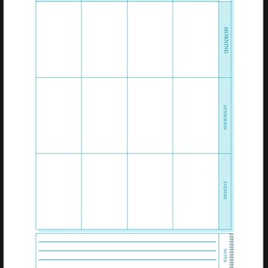 Basic Aqua Digital/printable 2023 Planner - Etsy