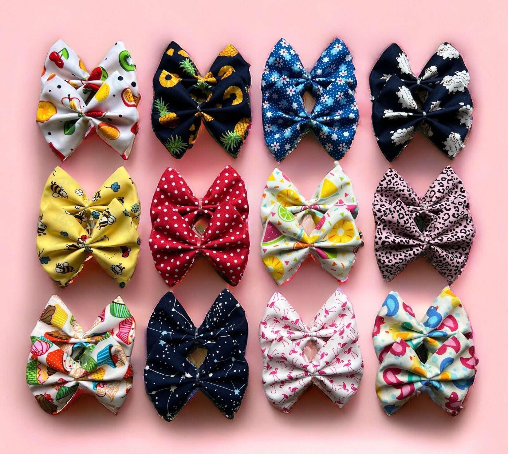 Handmade Collar Bows Variety Bundle Perfect for Groomers - Etsy