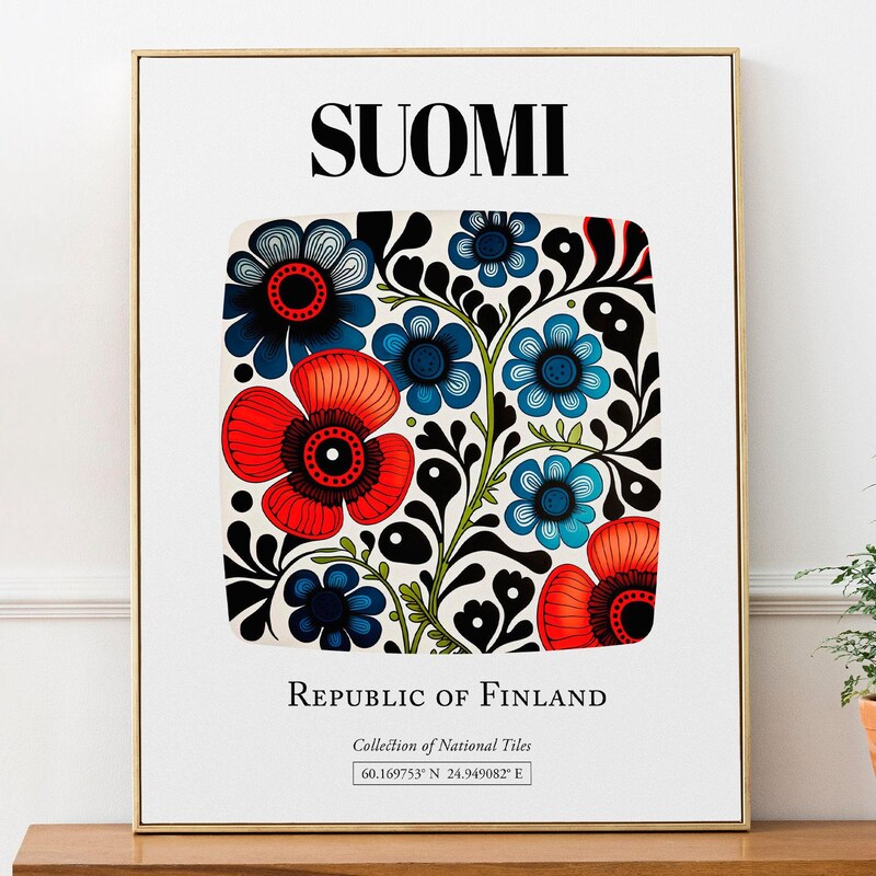 Finland Poster - Etsy